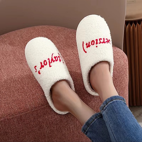 Taylor Swift | Shoes | New Taylor Swift Taylors Version Fluffy White ...